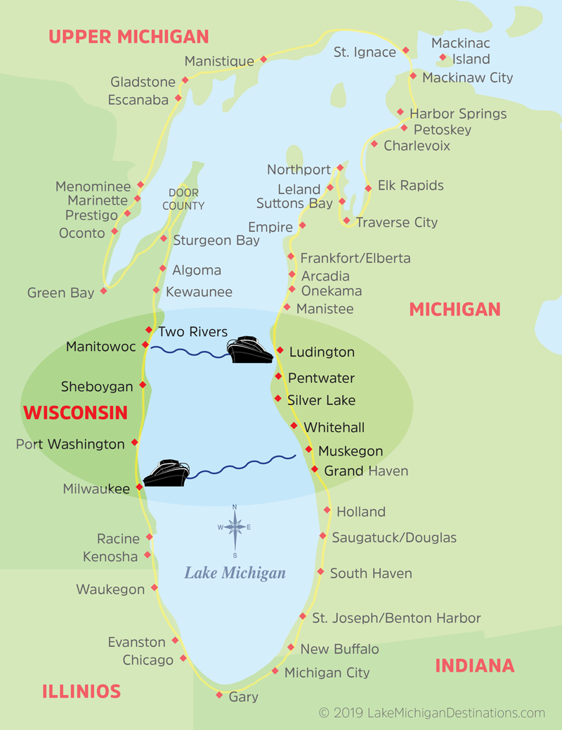 Loop the Lake with a Circle Tour Shortcut! | Lake Michigan Destinations