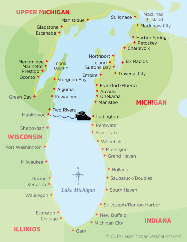 Loop the Lake with a Circle Tour Shortcut! | Lake Michigan Destinations
