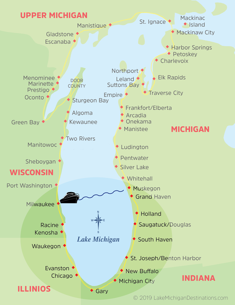 Loop the Lake with a Circle Tour Shortcut! | Lake Michigan Destinations